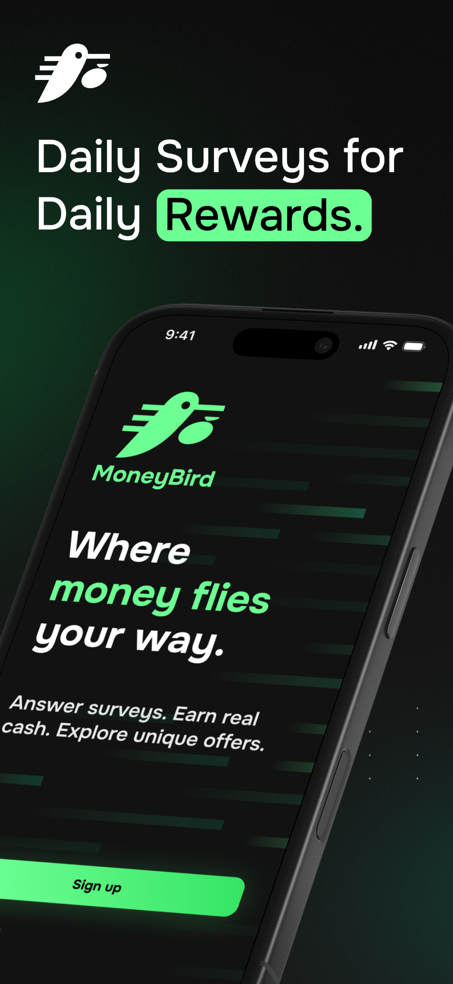 MoneyBird - Daily Surveys for Daily Rewards